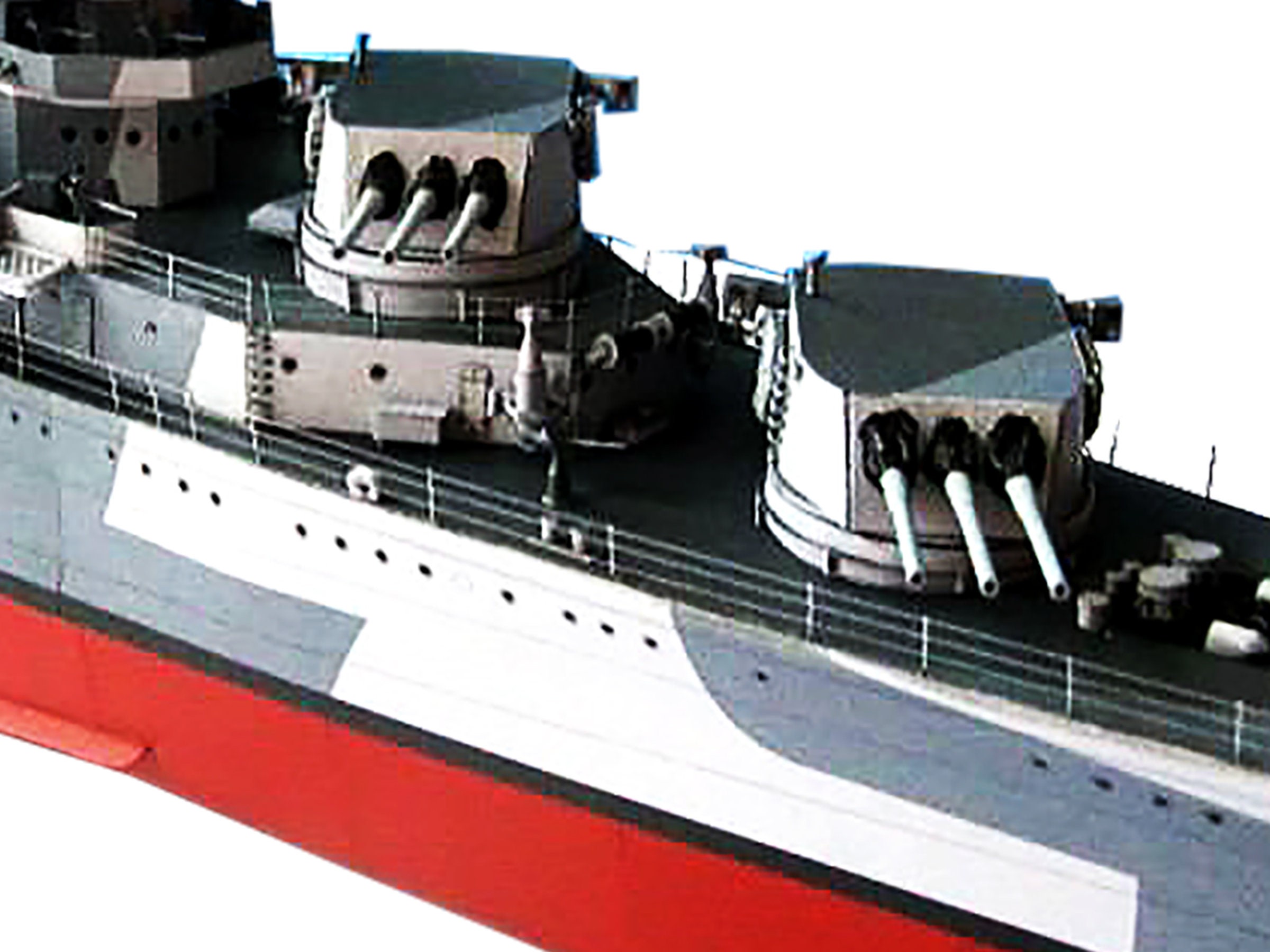 Model Ship Kit Paper Models Warships Papercraft 3d Ship Paper Model ...