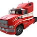 Model Truck Kit Papercraft 3D Paper Truck Model Scale Model Car Paper ...