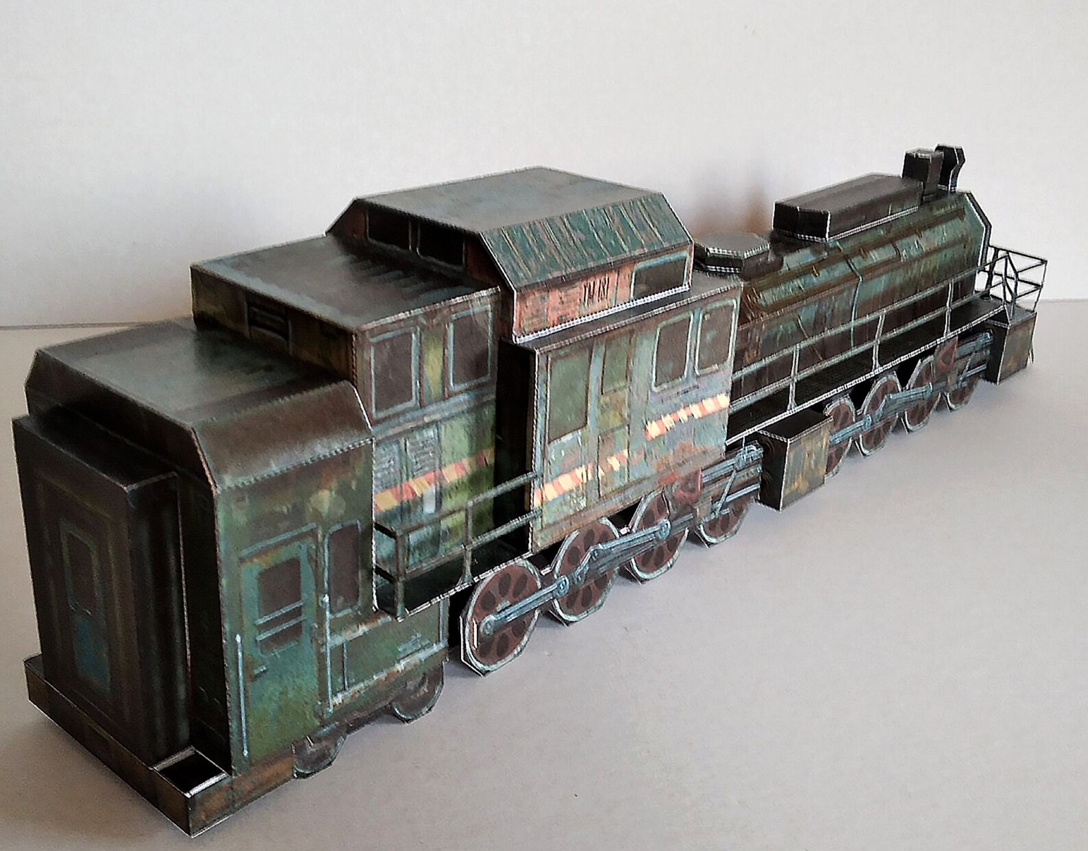 Ho Scale Trains Model Trains Ho Trains Papercraft 3D Paper Model Train ...