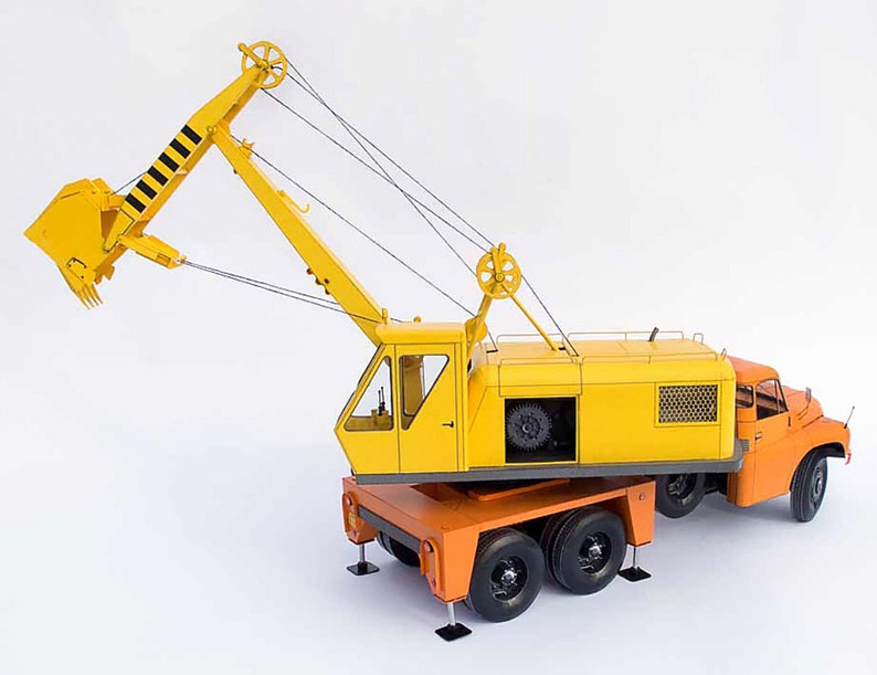 Truck Model Paper Model Car Paper Truck Papercraft 3d Paper Model Kit ...