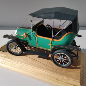 Paper Model Car Paper Model Kit Papercraft 3d Car Model Kits Handmade ...