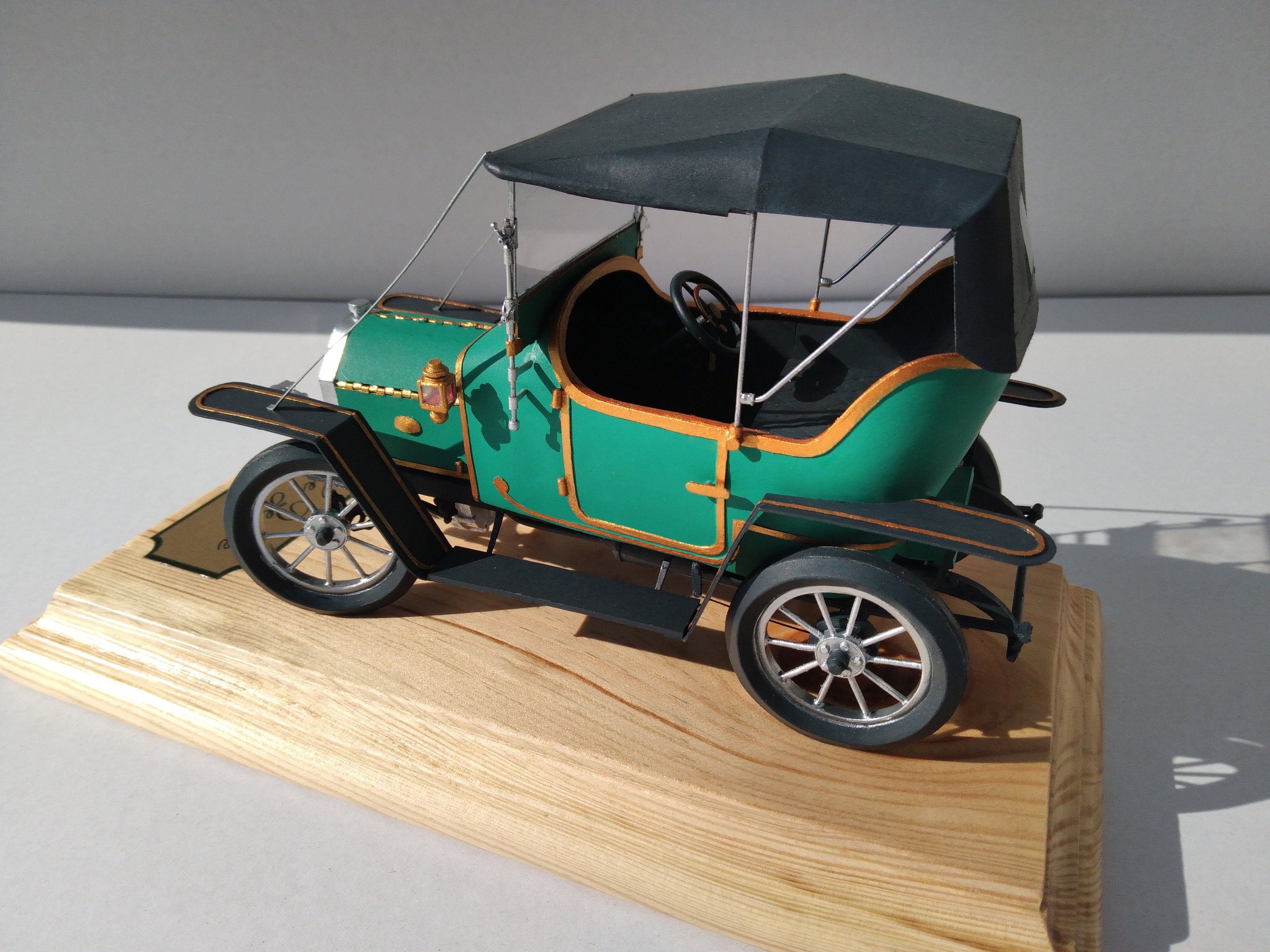 Paper Model Car Paper Model Kit Papercraft 3d Car Model Kits Handmade ...