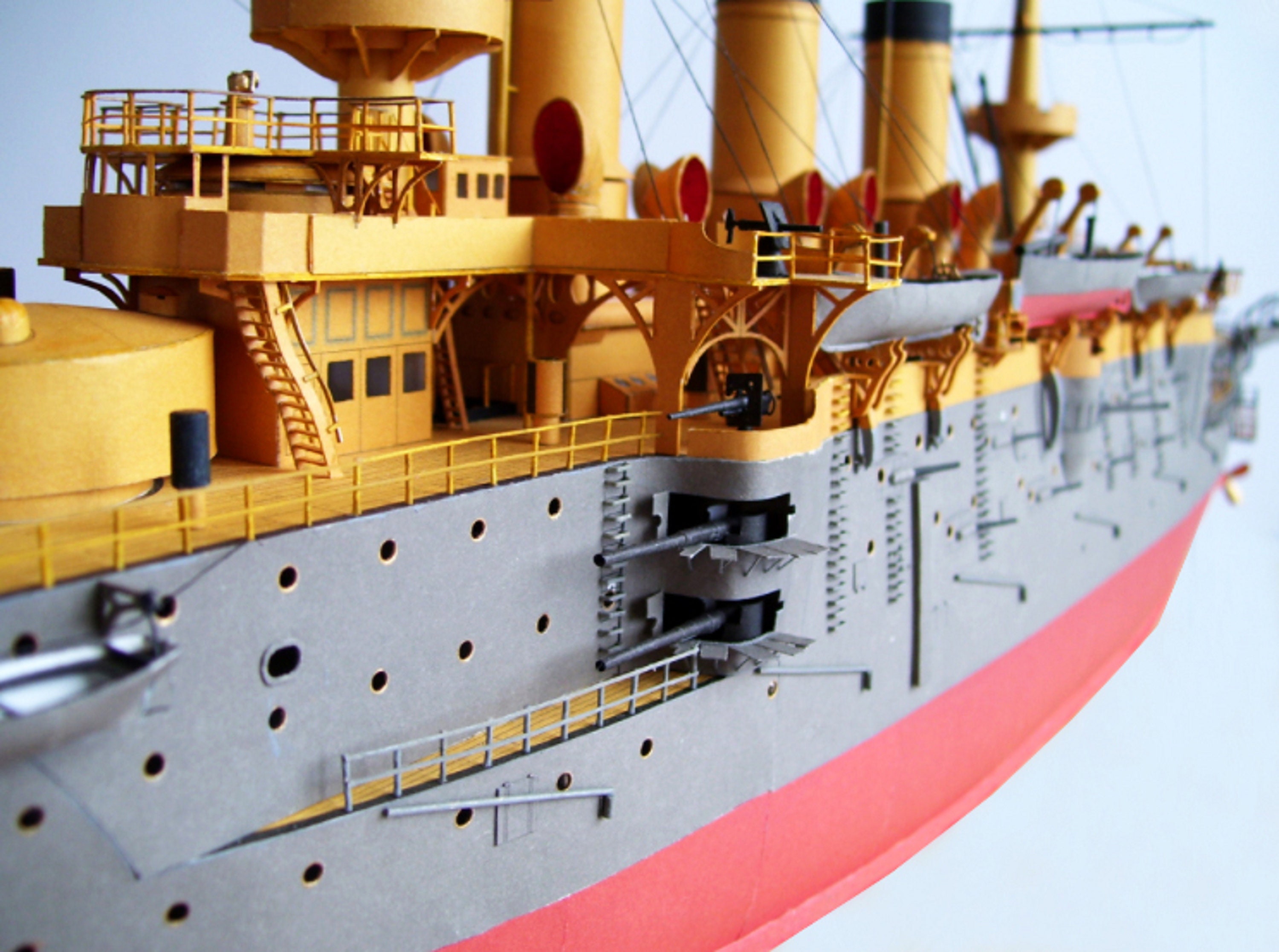Paper Model Ship Papercraft 3d Ship Paper Ship Handmade Paper Model ...