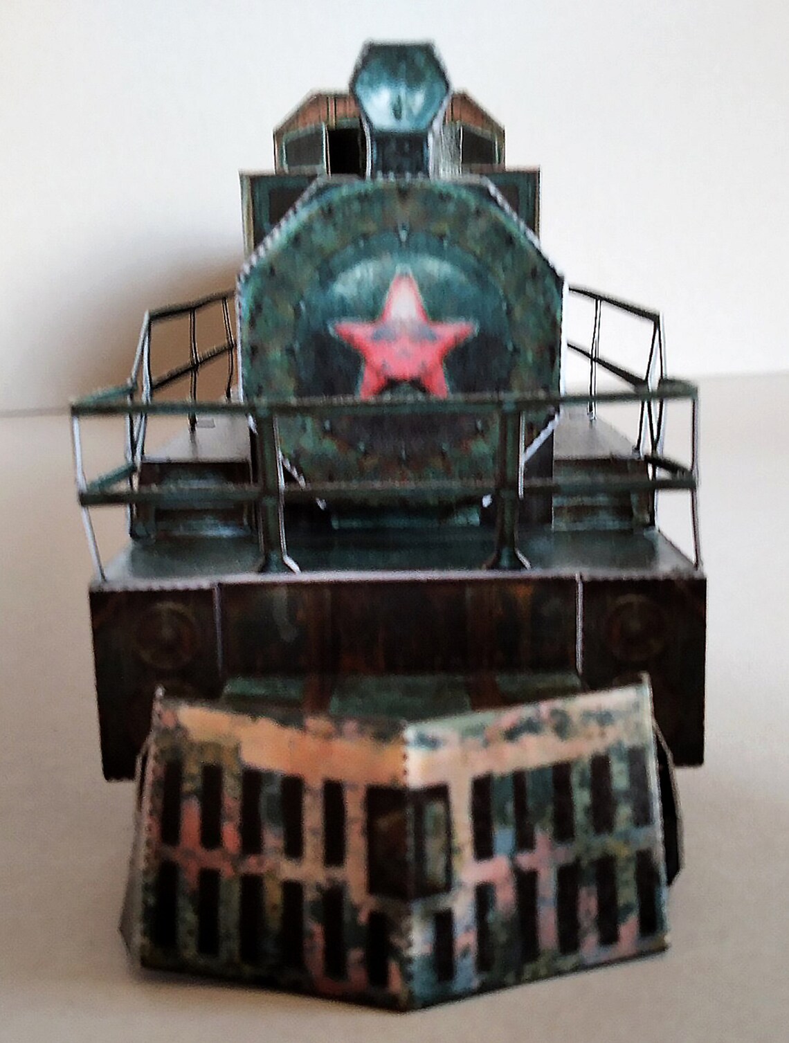 Ho Scale Trains Model Trains Ho Trains Papercraft 3D Paper Model Train ...