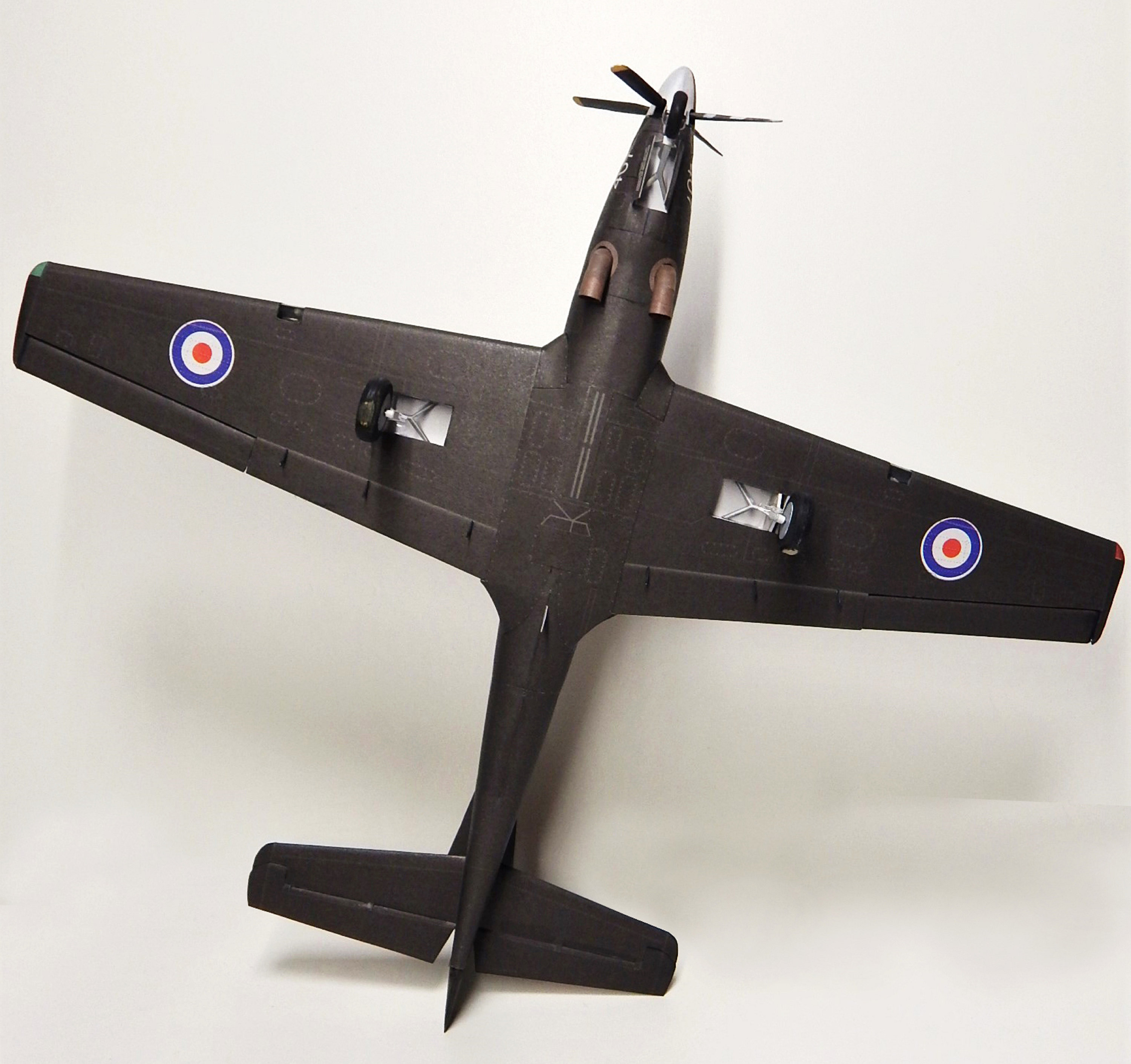 Paper Airplane Kit Paper Airplane Model Short Tucano T.1 Paper Model ...