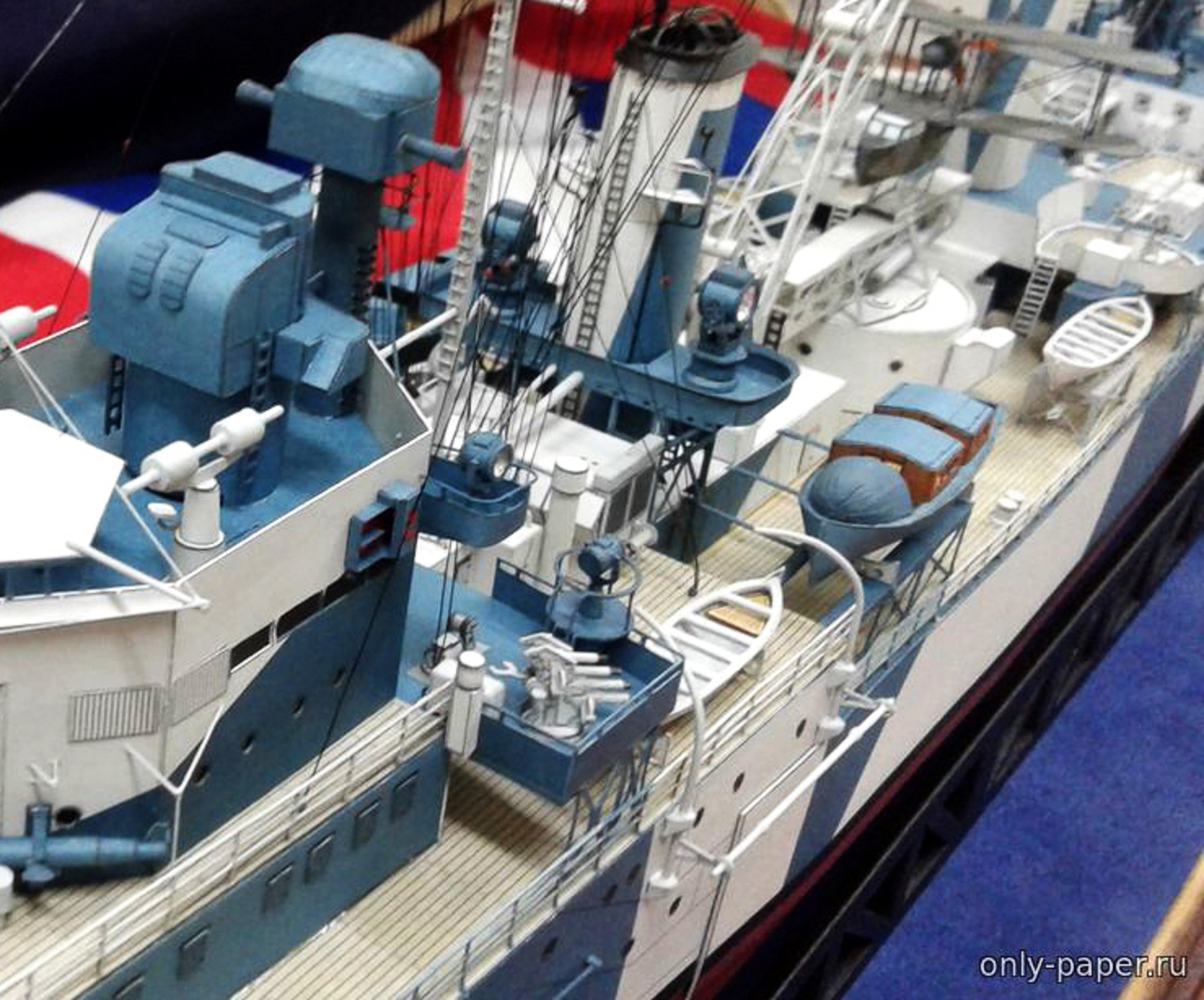 Model Ship Kit Paper Model Warships Papercraft 3d Ship Paper Model ...