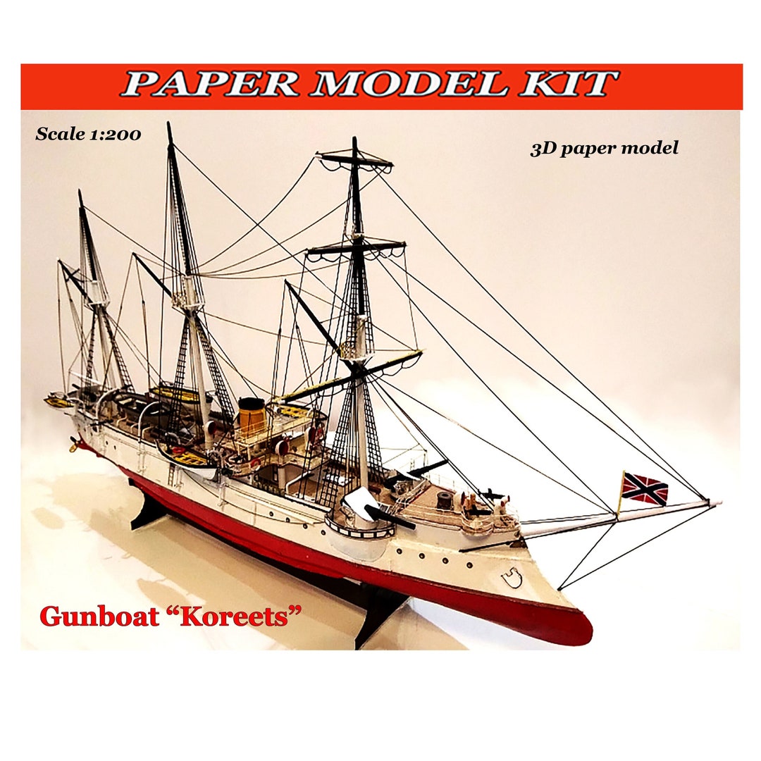 Paper Model Ship Papercraft 3d Ship Model Ship Kits Paper Model Kit ...