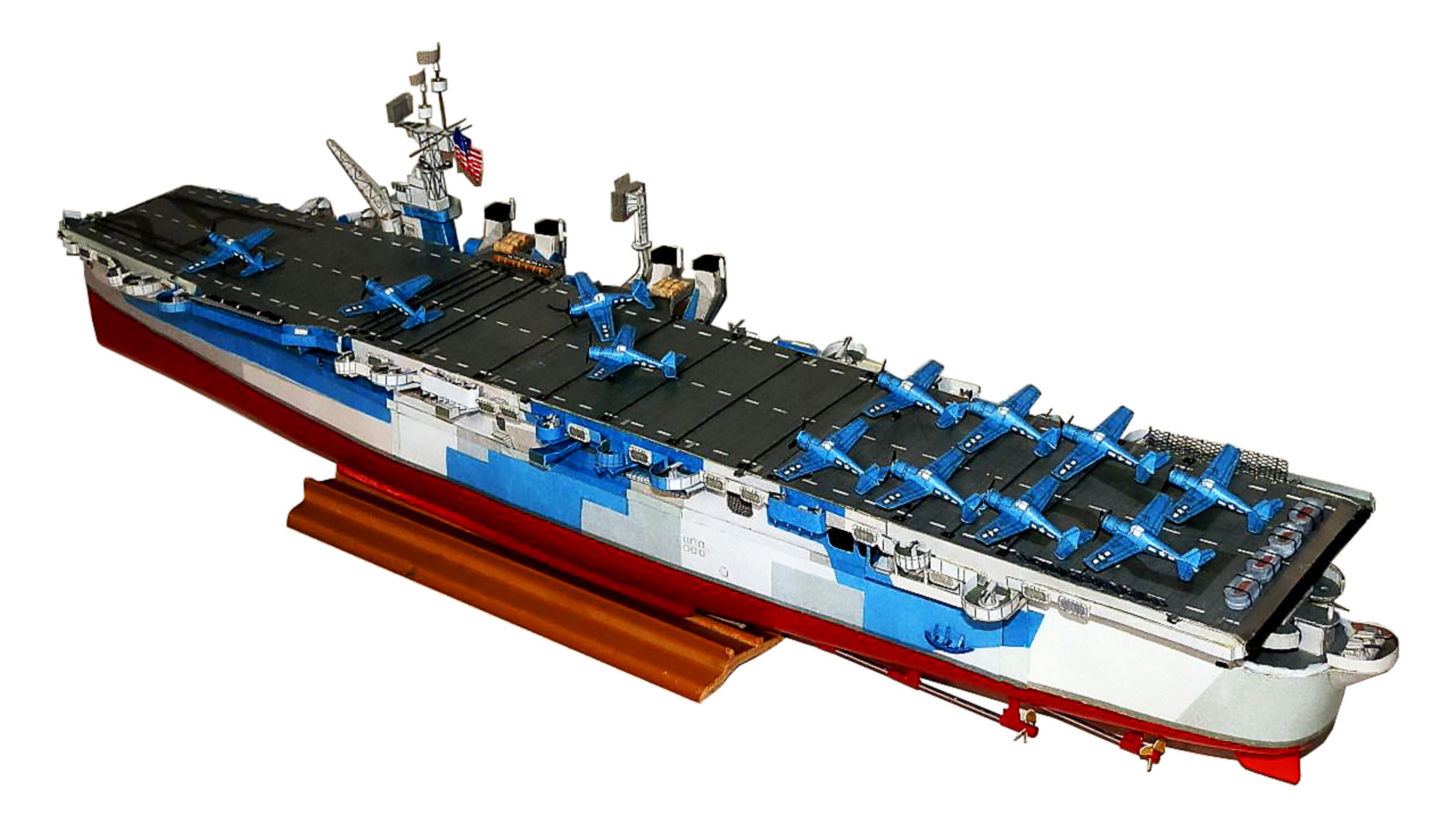 Paper Model Warships Papercraft 3d Ship Model Kit Battleship Paper Ship ...