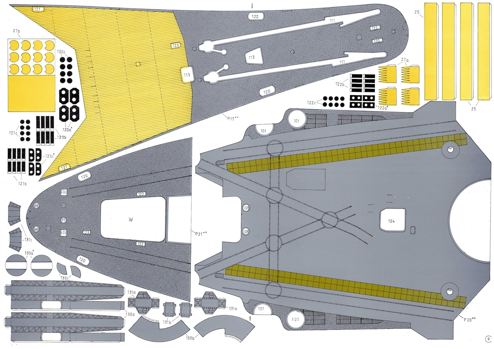 Paper Model Warships Papercraft 3d Ship Model Kit Battleship Paper Ship ...