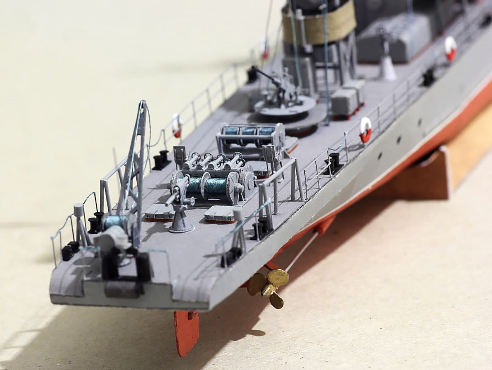 Model Ship Kit Paper Model Warships Papercraft 3d Ship Paper Model ...