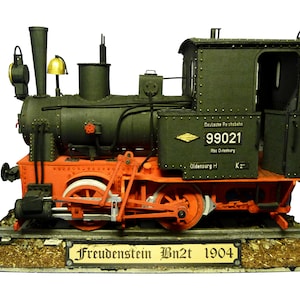 Model Train Set Paper Model Kit Papercraft 3d Paper Model Plans Model ...