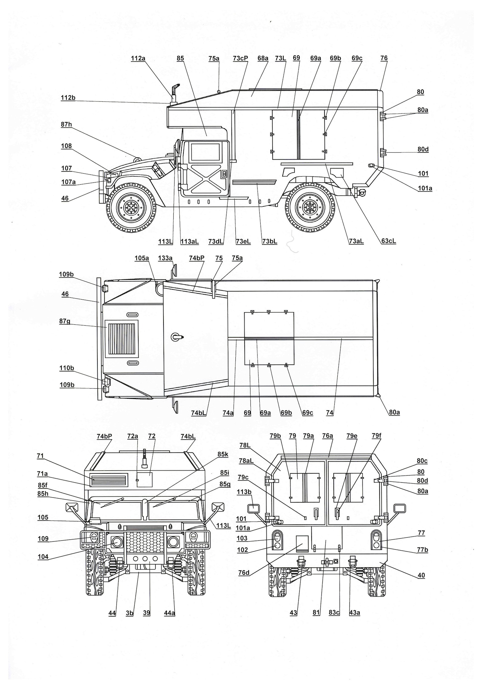 Paper Model Car Papercraft 3d Car Paper Model HUMMER Paper Car Handmade ...