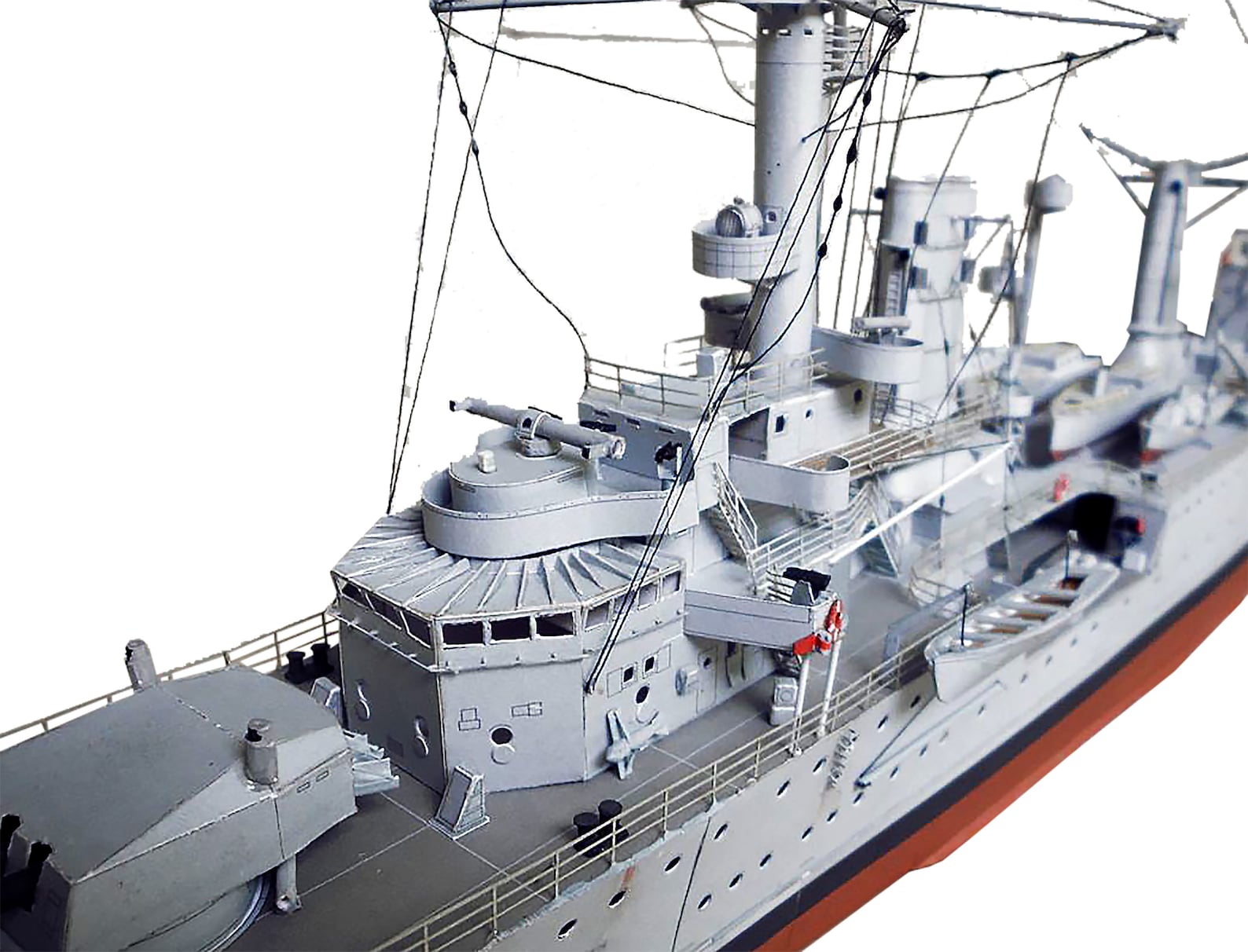 Model Ship Kit Paper Model Warships Papercraft 3d Ship Paper Model ...