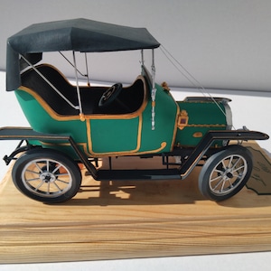 Paper Model Car Paper Model Kit Papercraft 3d Car Model Kits Handmade ...