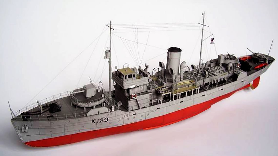 Paper Model Ship Papercraft 3d Ship Paper Model Plans Paper Craft Kit ...