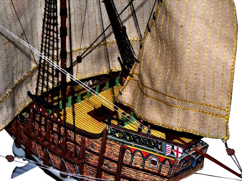Model Ship Kit Paper Model Ship Papercraft 3d Paper Model Plans ...