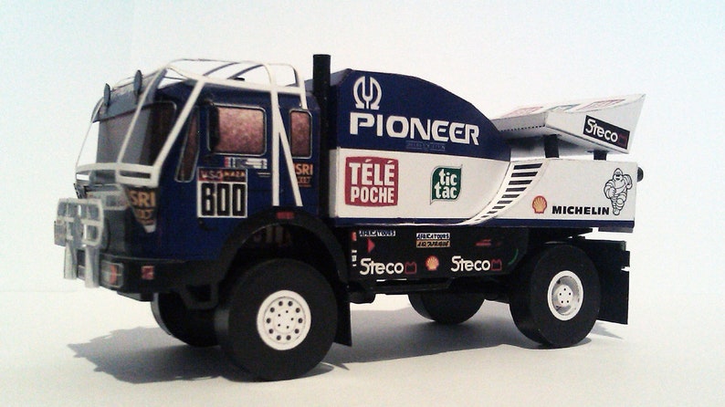 Paper Model Car Papercraft 3D Mercedes-benz Dakar 1936 Paper Model ...