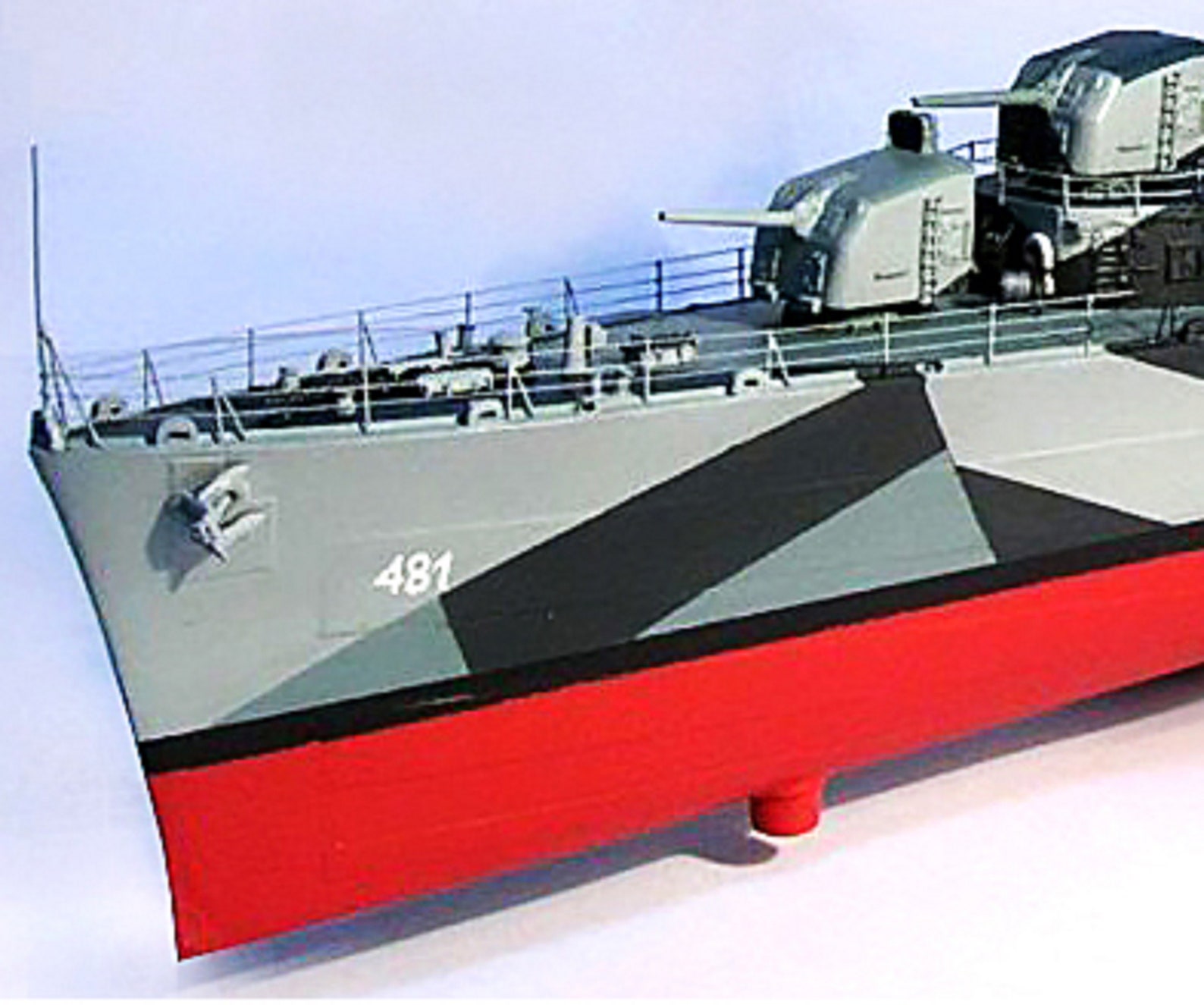 Model Ship Kit Paper Model Warships Papercraft 3d Ship Paper Model ...