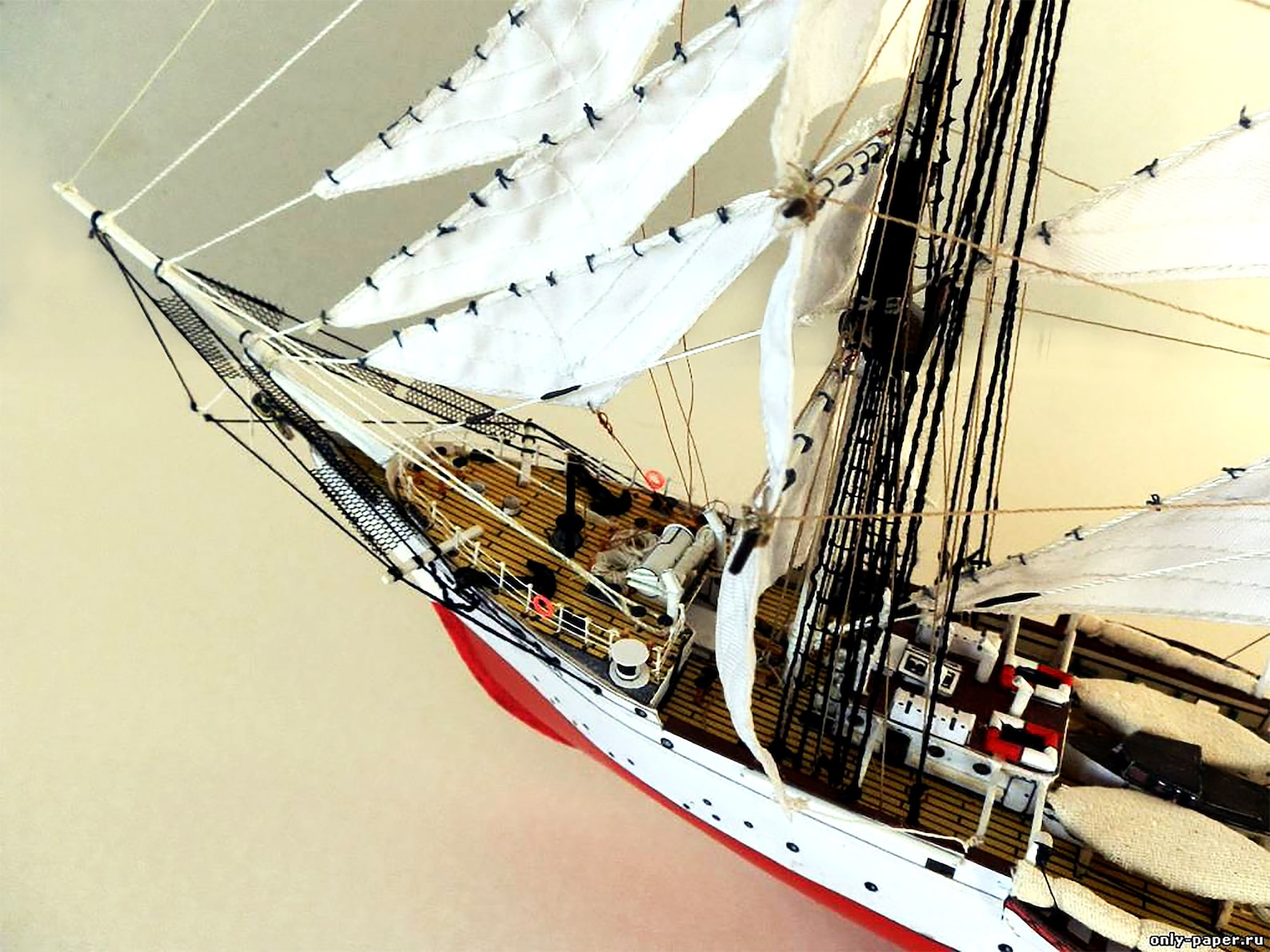 Model Ship Kit Paper Model Ships Papercraft 3d Ship Paper Model Plans ...