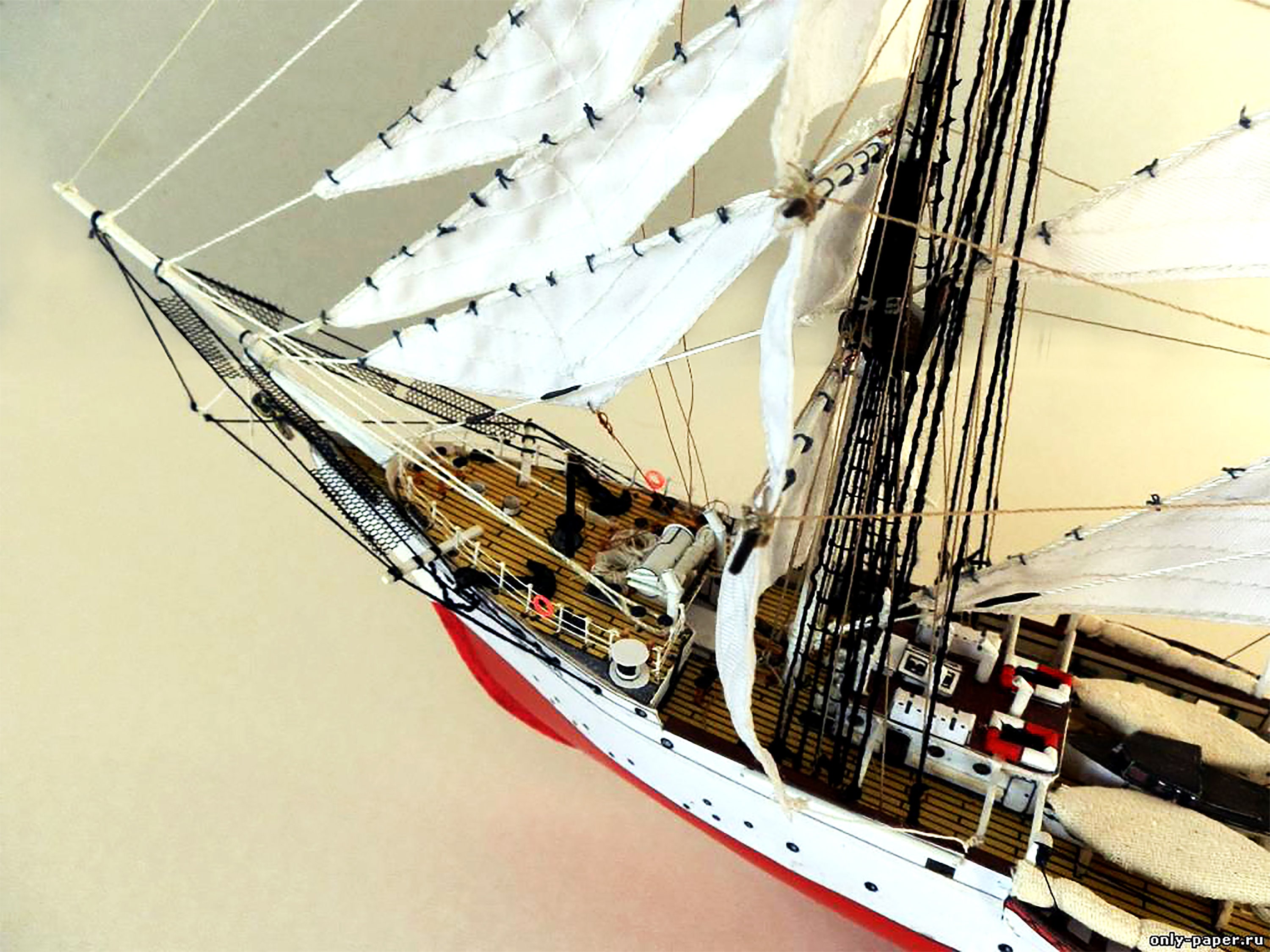 Model Ship Kit Paper Model Ships Papercraft 3d Ship Paper Model Plans ...