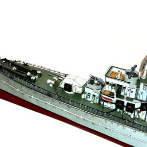 Paper Model Warships Papercraft 3d Ship Model Kit Battleship Paper Ship ...