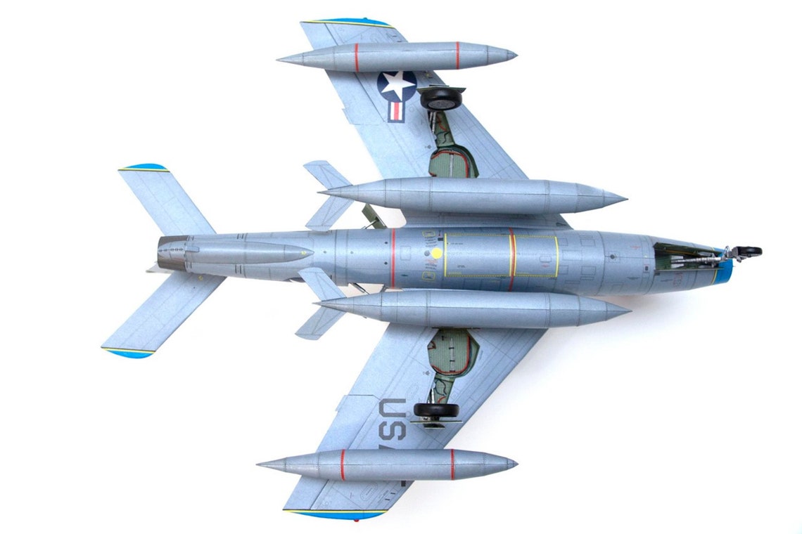 Paper Model Airplan Paper Model Kit Papercraft 3d Pdf Airplane Kit ...