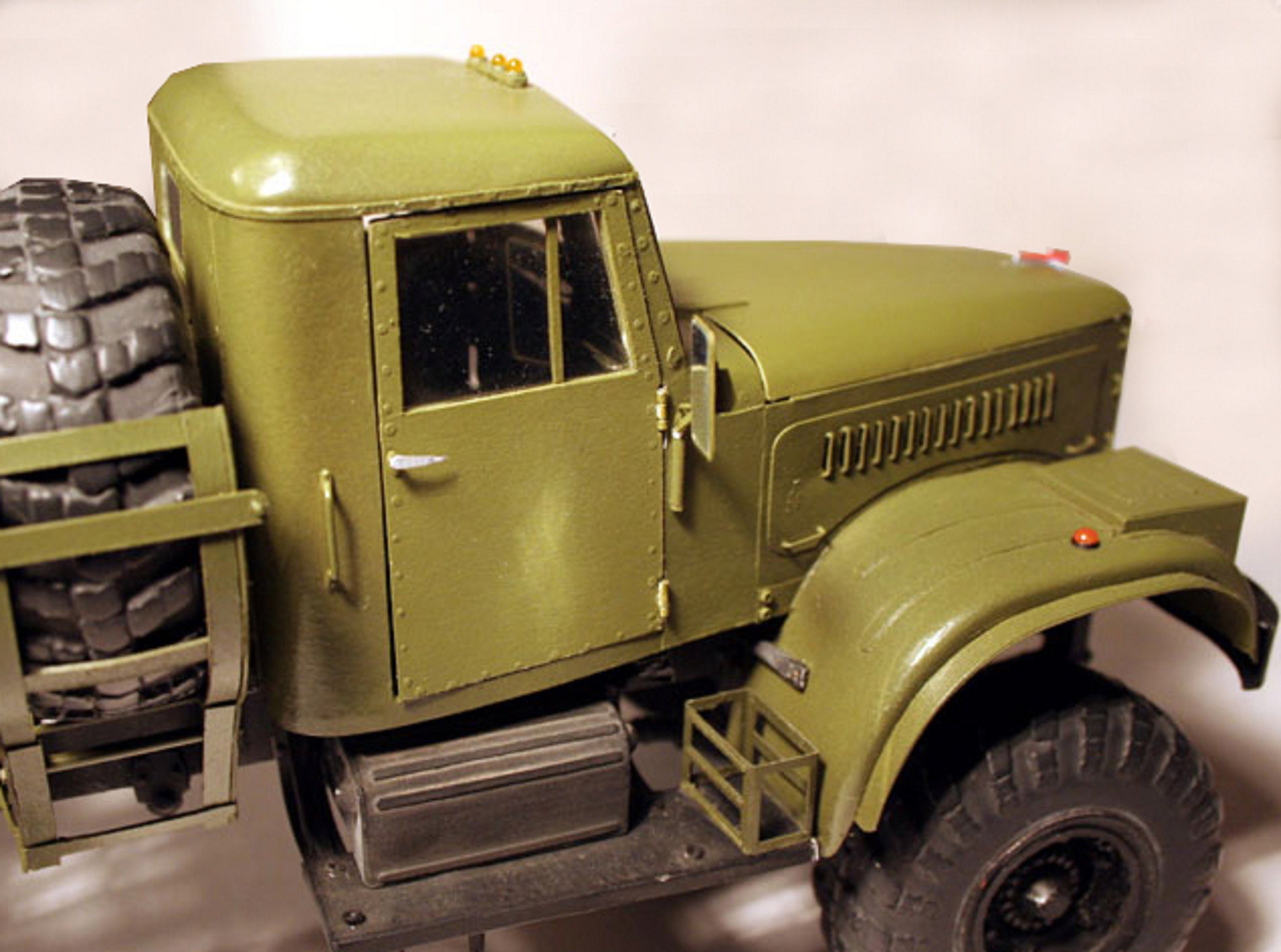 Paper Truck Model Paper Model Kit KRAZ Papercraft 3D Printable Diy How ...