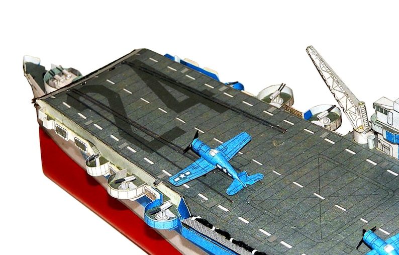 Paper Model Warships Papercraft 3d Ship Model Kit Battleship Paper Ship ...