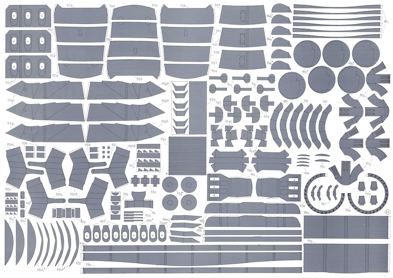 Paper Model Warships Papercraft 3d Ship Model Kit Battleship Paper Ship ...