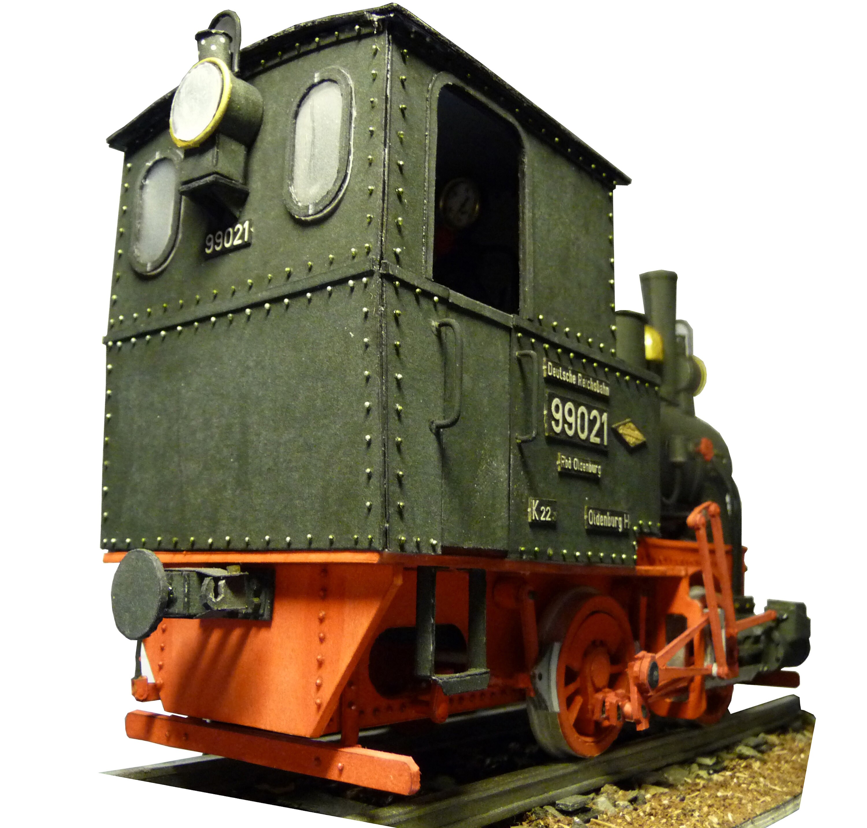 Model Train Set Paper Model Kit Papercraft 3d Paper Model Plans Model ...