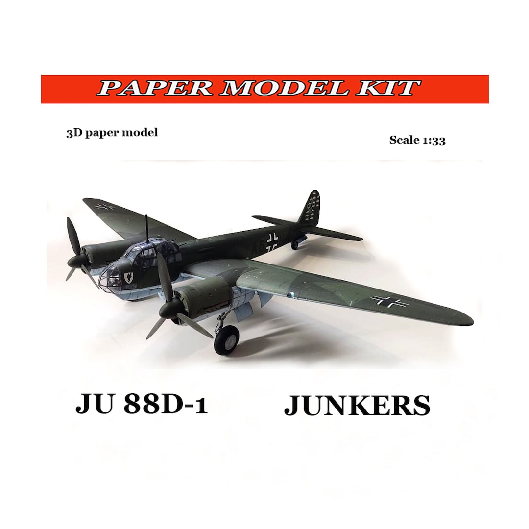 Airplane Kit Paper Model Kit Model Airplane Kit Paper Model Airplane ...