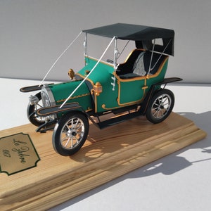 Paper Model Car Paper Model Kit Papercraft 3d Car Model Kits Handmade ...