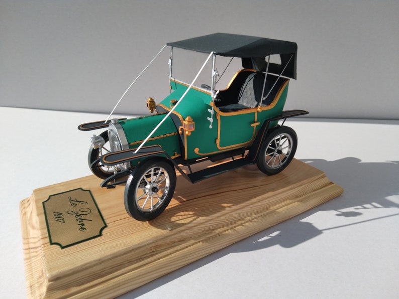 Paper Model Car Paper Model Kit Papercraft 3d Car Model Kits Handmade ...