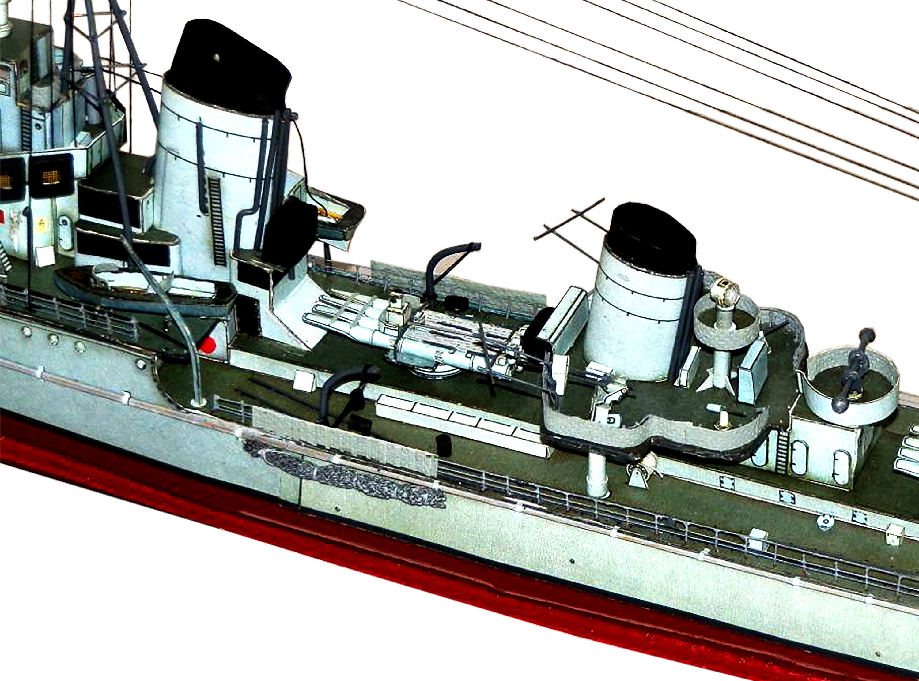 Paper Model Warships Papercraft 3d Ship Model Kit Battleship Paper Ship ...