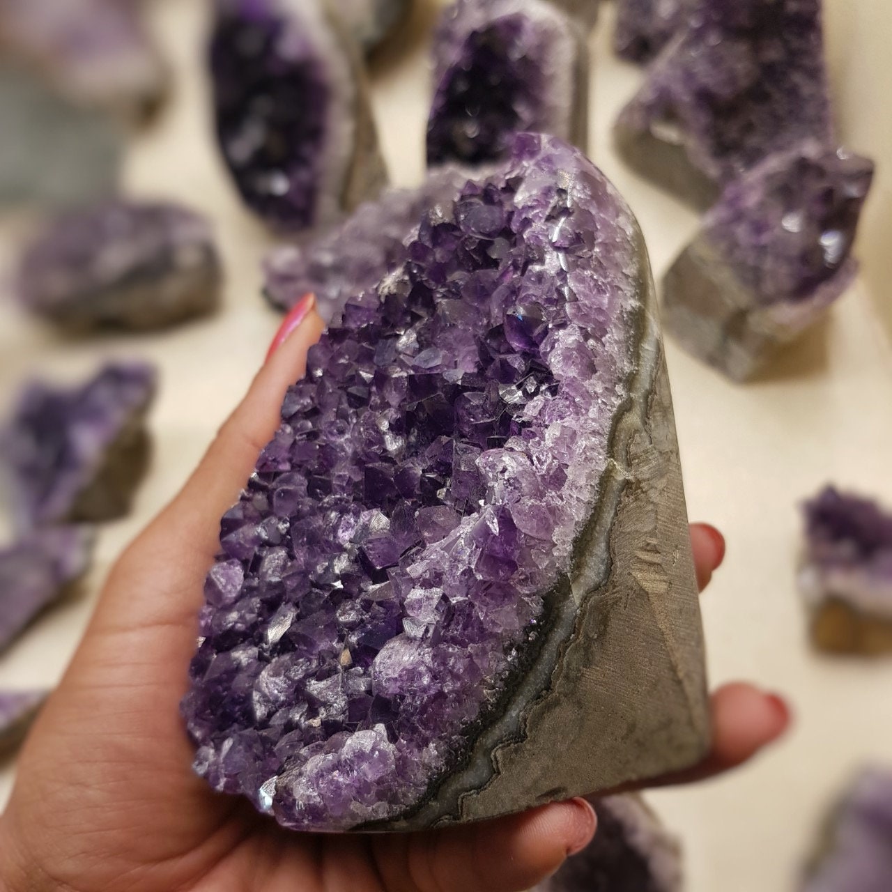 Amethyst RAW Geode / Different Sizes, Amethyst Cluster, Magic Crystal ...