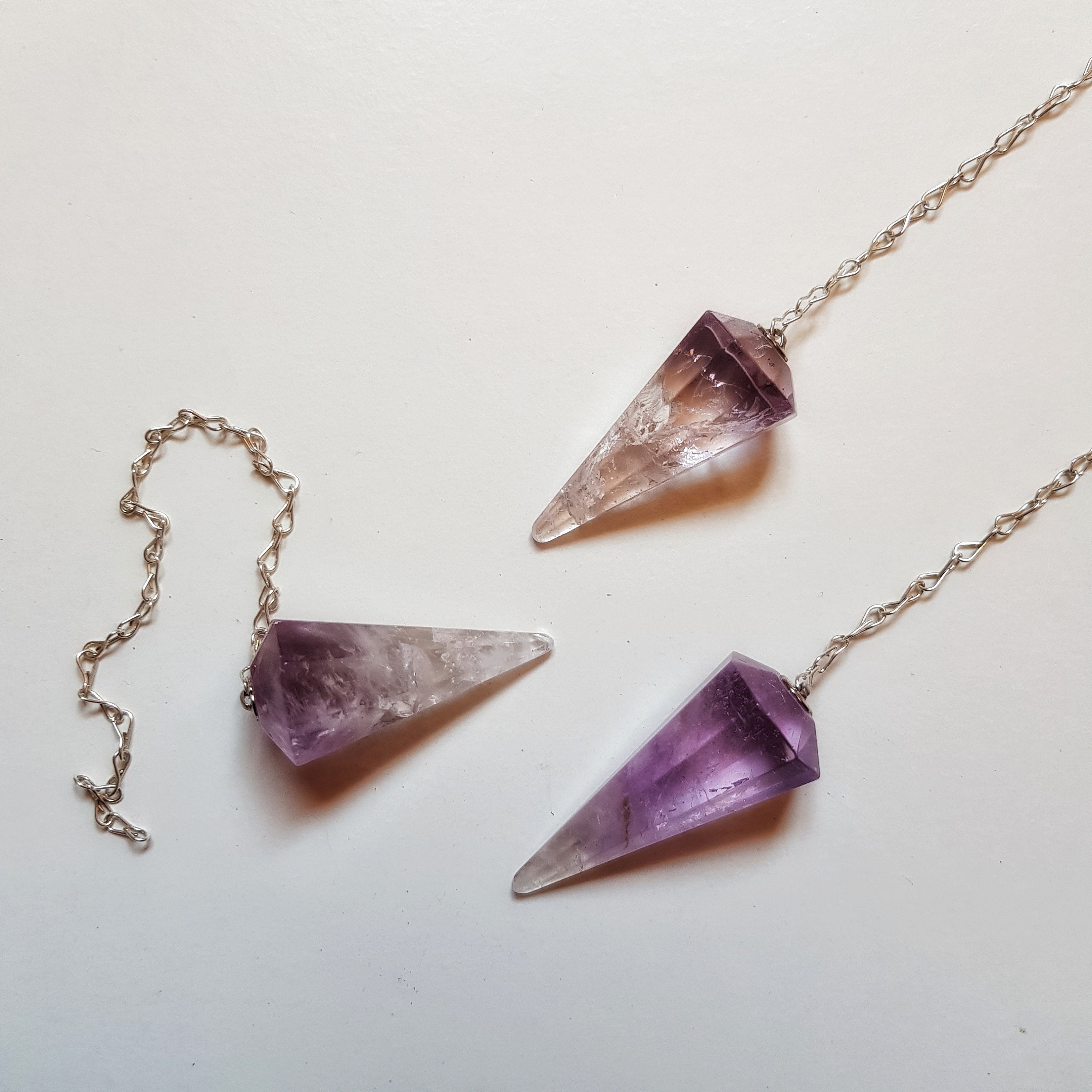 Amethyst Pendulum, Gemstone Pendulum, Purple Magic, Pendulum for ...