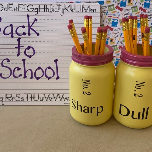 Classroom Pencil Holder Classroom Procedures Teacher Gift | Etsy