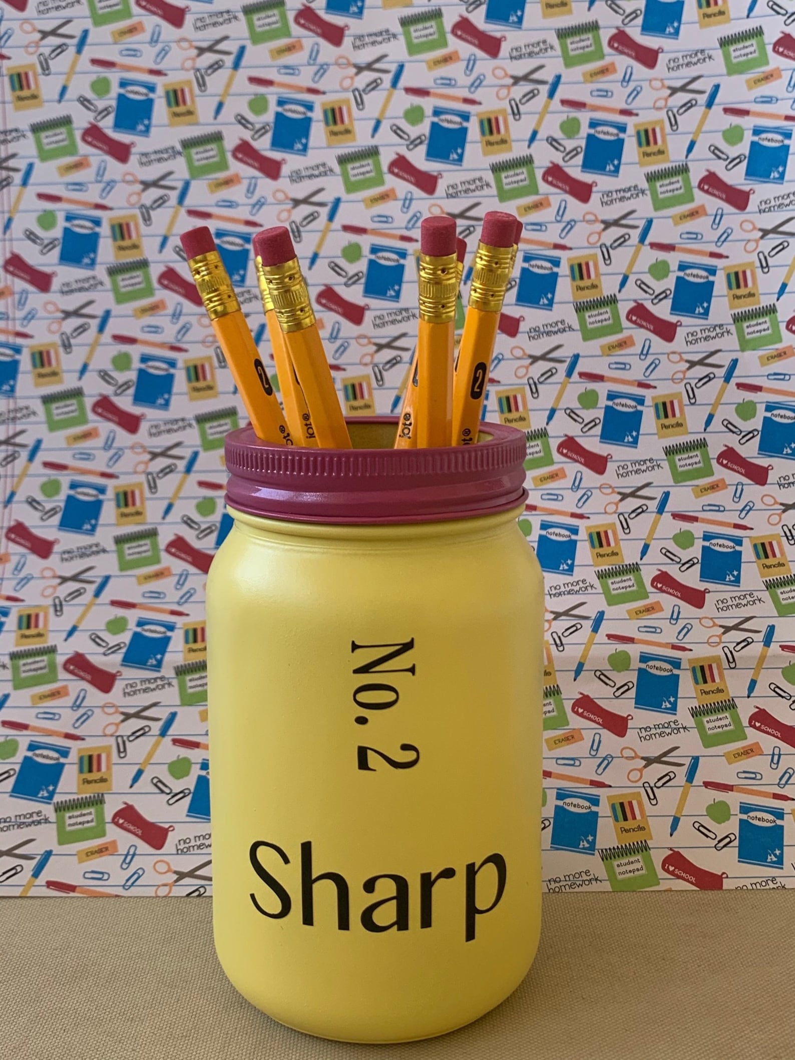 Classroom Pencil Holder, Classroom Procedures, Teacher Gift, Pencil Jar ...