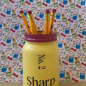 Classroom Pencil Holder, Classroom Procedures, Teacher Gift, Pencil Jar ...