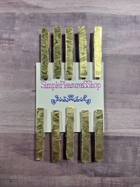 Teacher Wood Clothespins; Gold Wood Clothespins, Chevron Wood ...