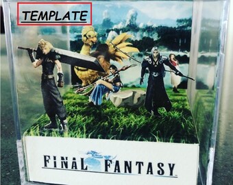 Final Fantasy Template - Etsy