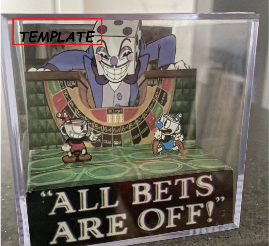 CUPHEAD TEMPLATE - Etsy