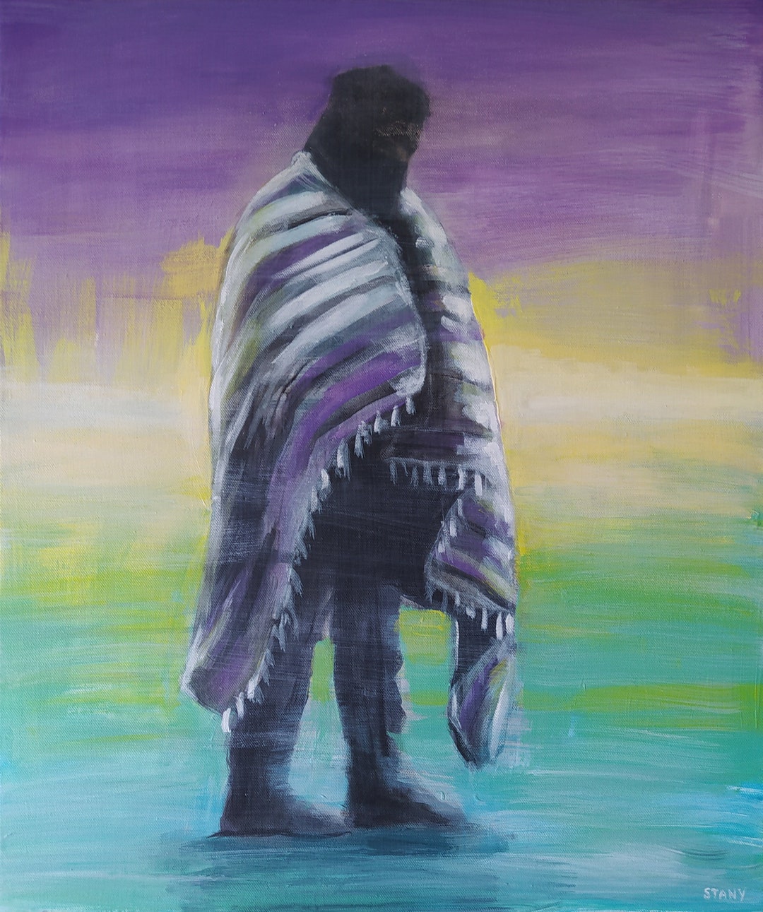 The Nomade by Stany Acrylic Art Painting Acrylic Painting - Etsy