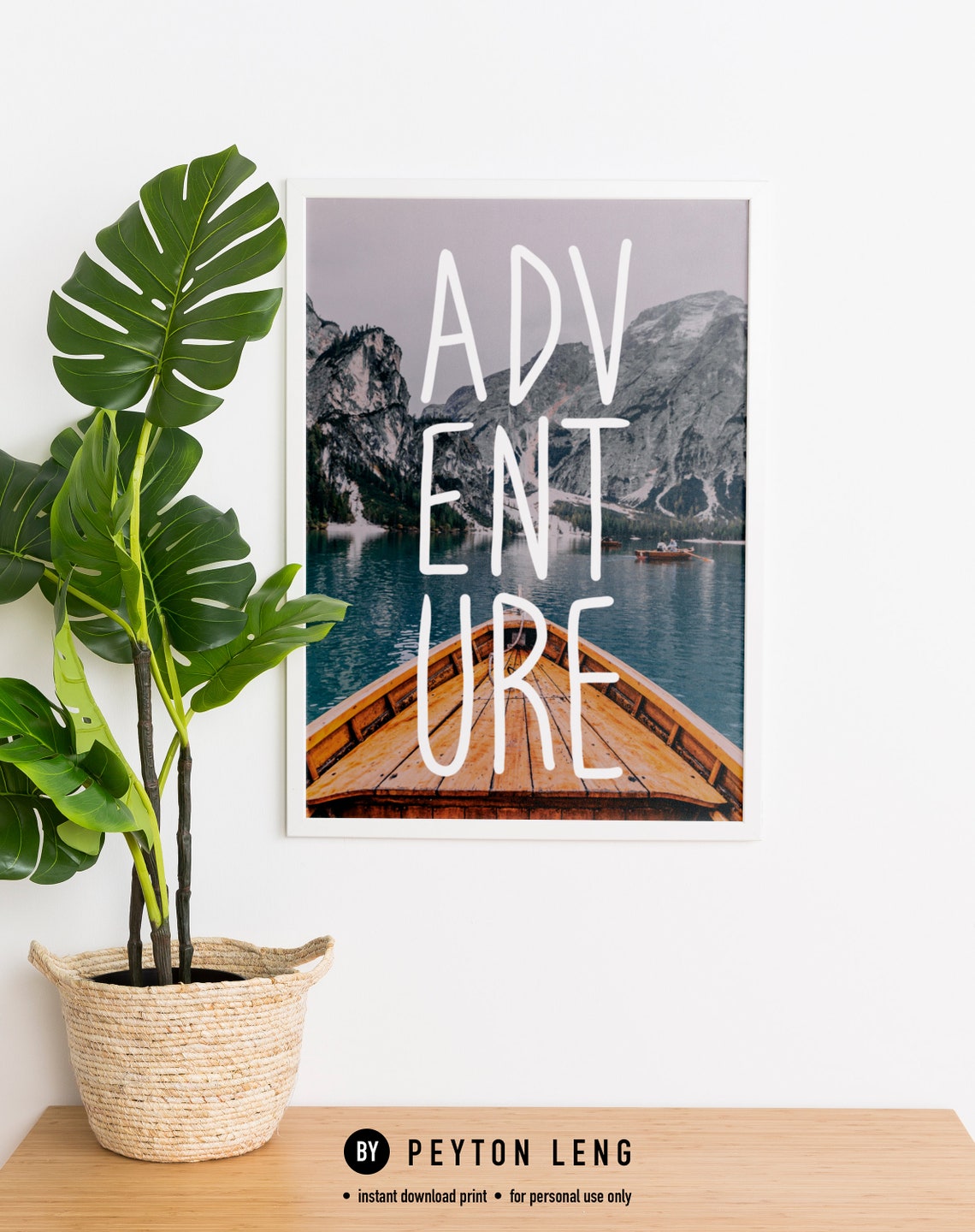 Adventure Wall Art, Printable Poster, Living Room Prints, Adventure ...