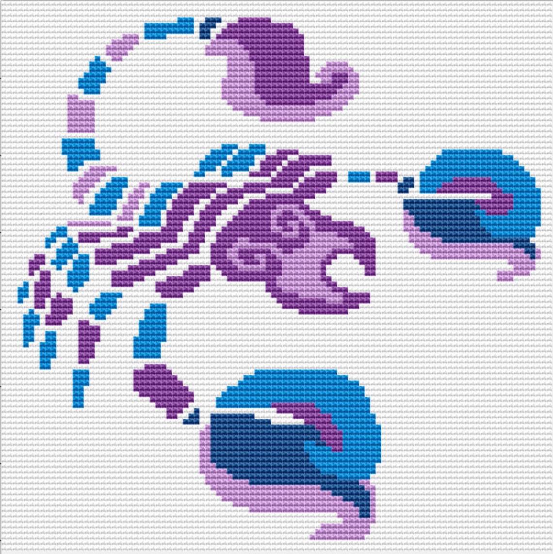 Scorpio Modern Cross Stitch Pattern- Zodiac- Star Sign- Instant Pdf ...