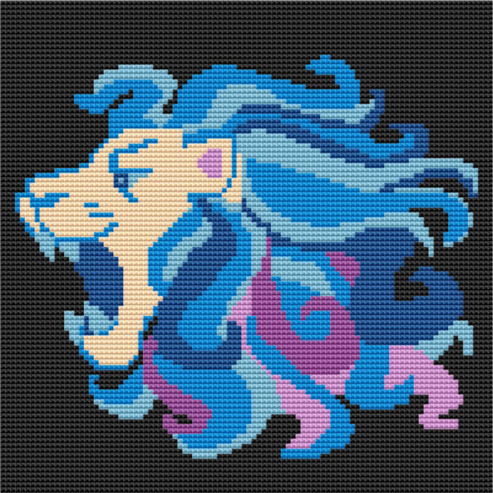 Leo Modern Cross Stitch Pattern- Zodiac- Star Sign- Instant Pdf ...