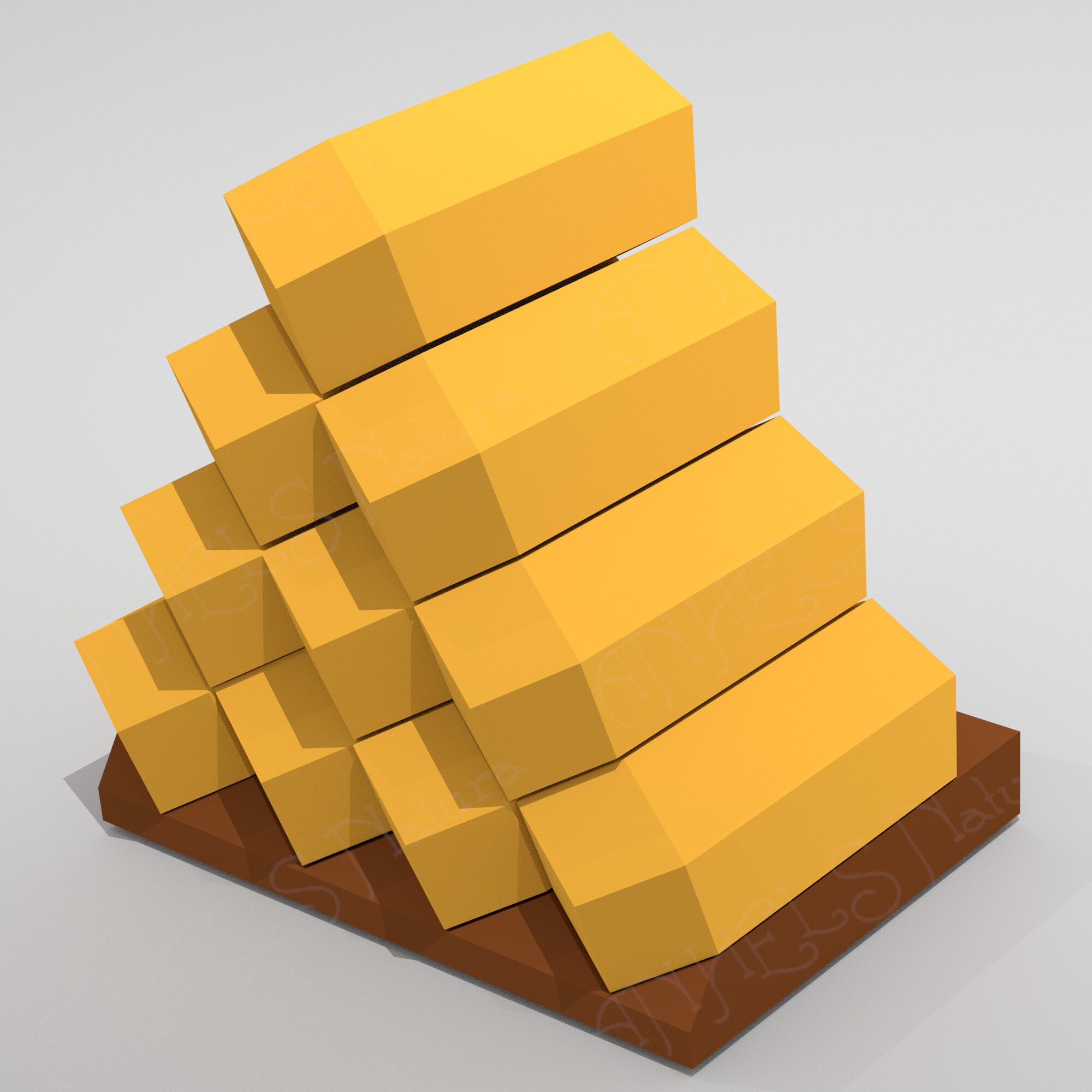 Cutout Geometry Beehive. 3D Papercraft in Pdf. - Etsy