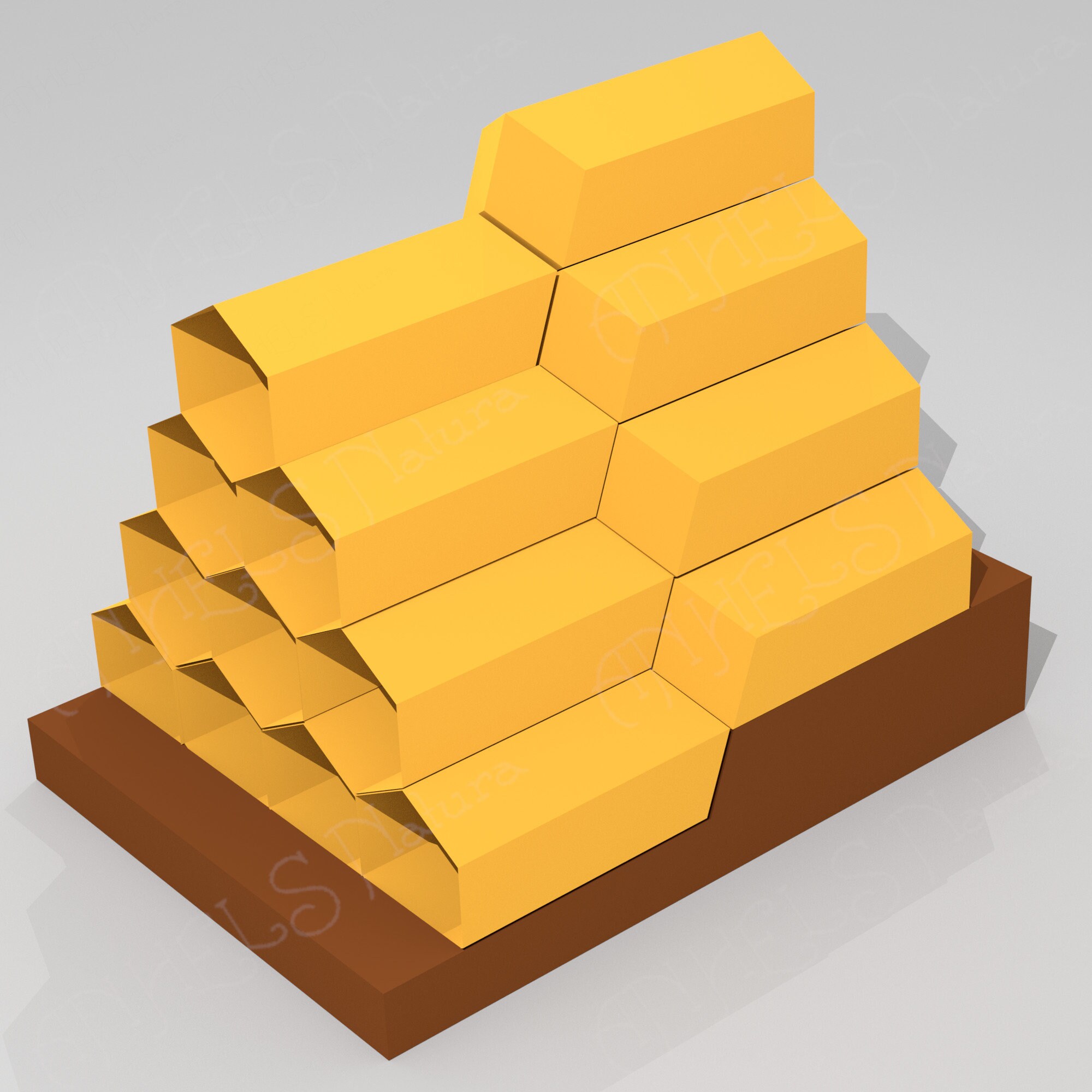 Cutout Geometry Beehive. 3D Papercraft in Pdf. - Etsy