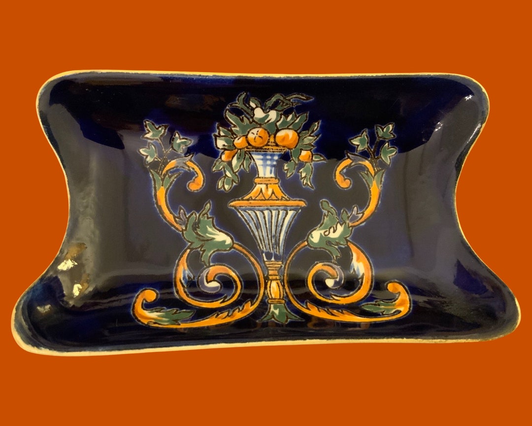 Rare Find - Classical Gien Renaissance Trinket/ring Dish - Etsy
