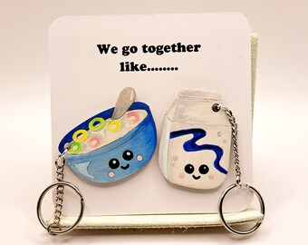 Cereal Key Chain - Etsy